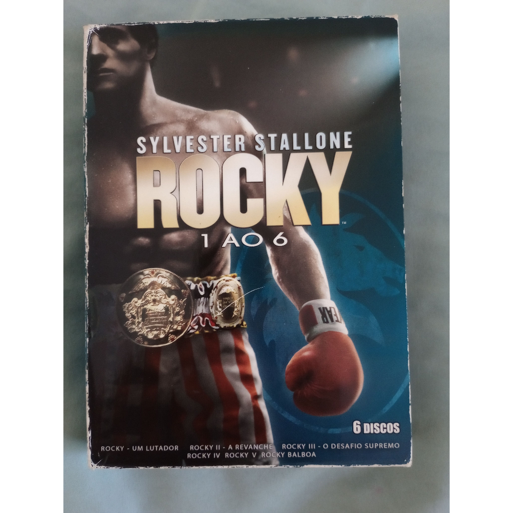 Box Rocky Balboa (6 Filmes - DVD) (USADO) | Shopee Brasil