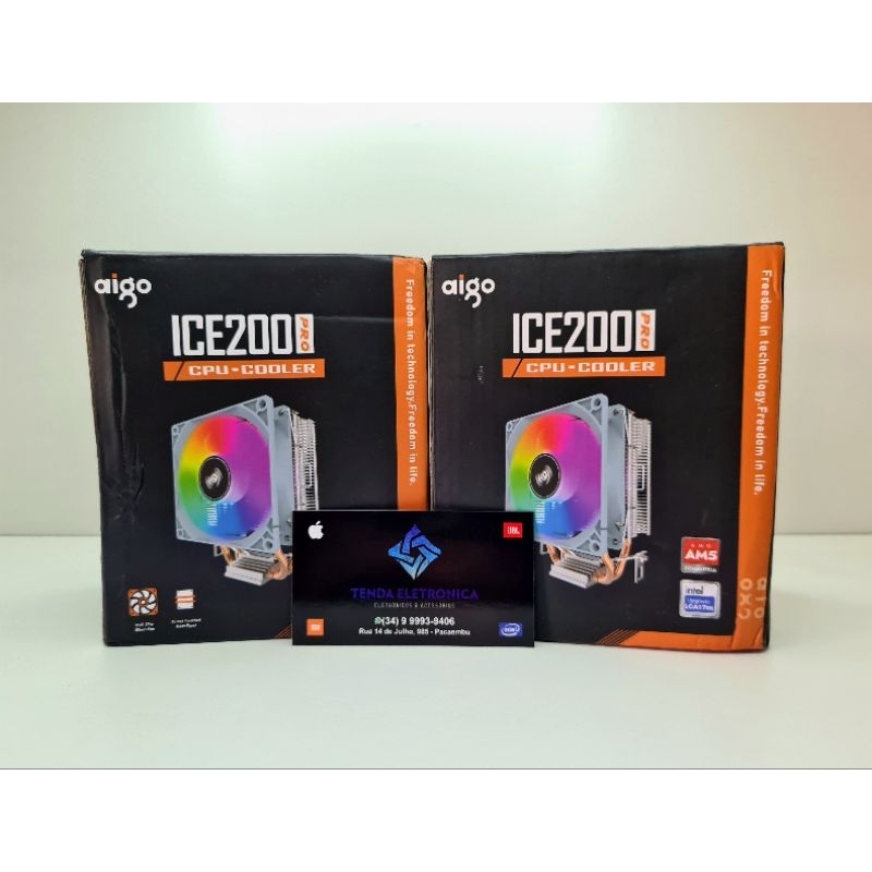Cooler Aigo para Processador Intel e AMD | Shopee Brasil