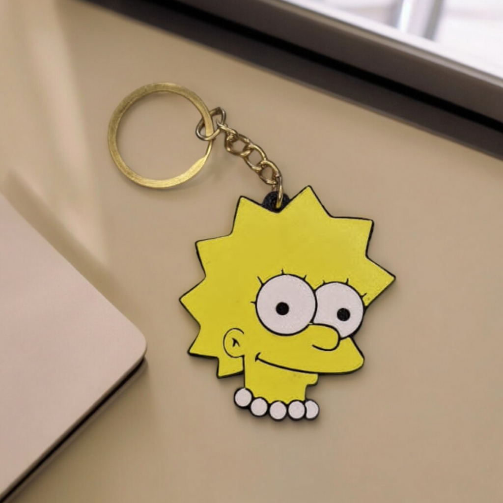 Chaveiro Porta Chave Keychain Lisa Simpsons | Shopee Brasil