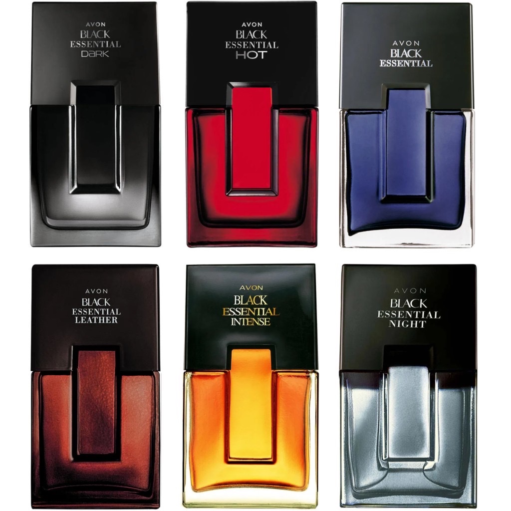 Perfume Black Essential - Avon | Shopee Brasil