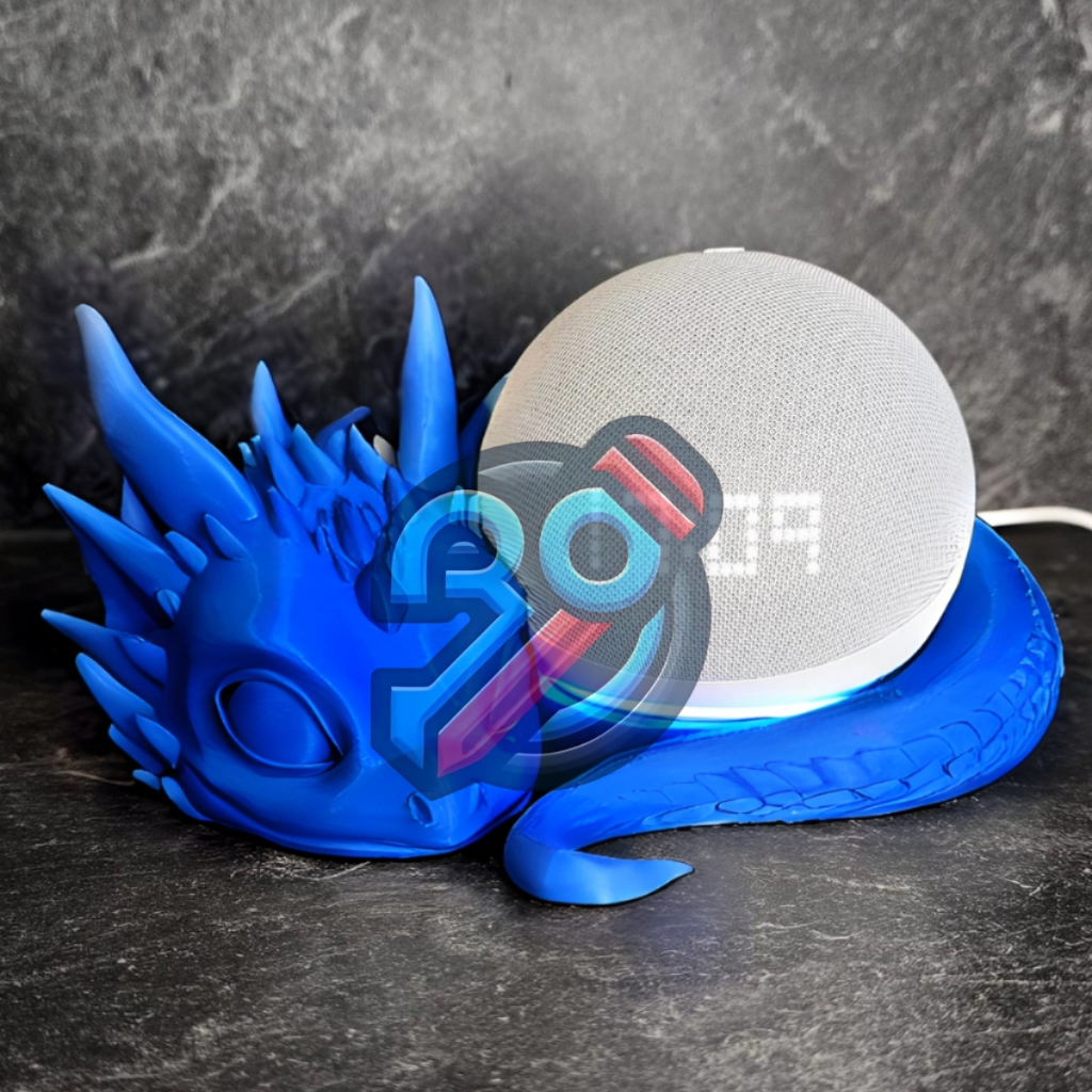 Suporte Dragão Alexa Amazon Echo Dot 4ª e 5ª geração | Shopee Brasil