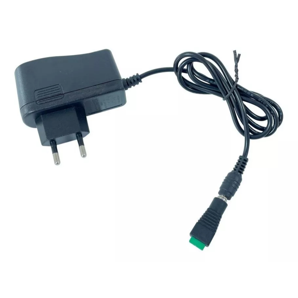 Fonte De Alimentação Plug P4 Cftv Fita Led + Plug Fêmea | Shopee Brasil