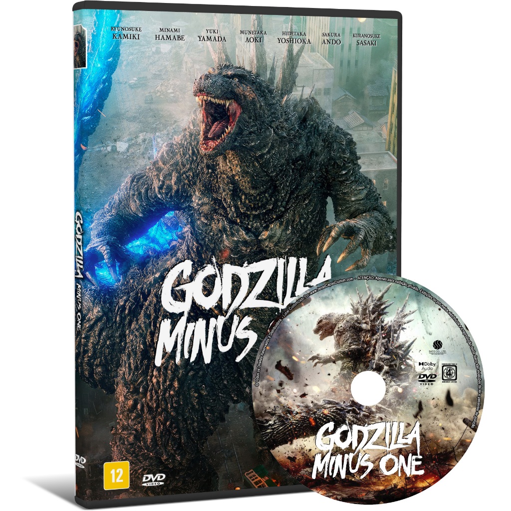 DVD Godzilla Minus One (2023) | Shopee Brasil