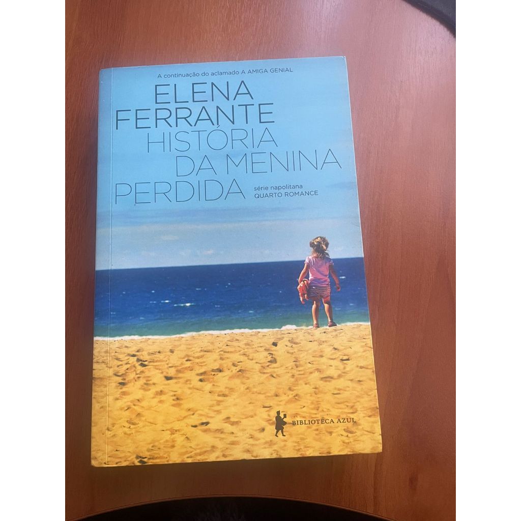 Livro História da menina perdida | Shopee Brasil