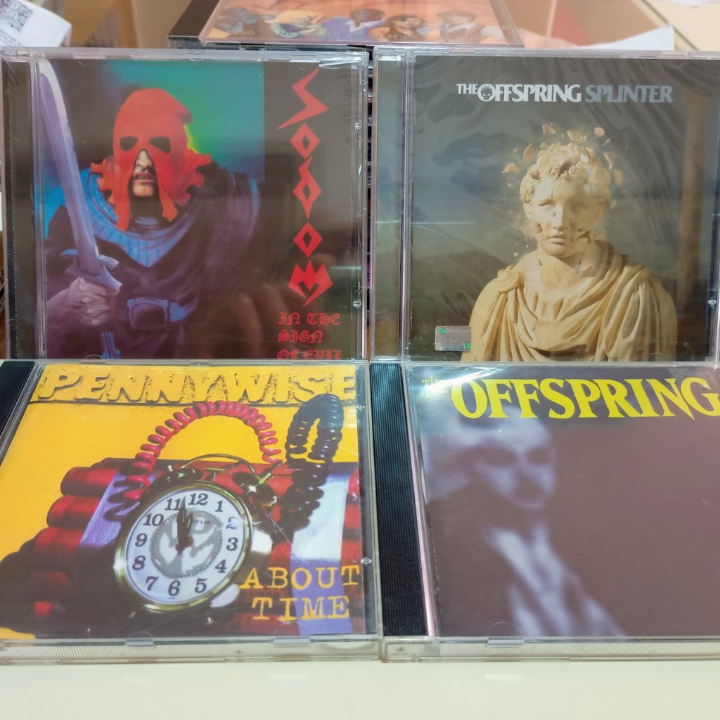 Cds Offspring/Pennywise/Sodom (Vide descrição) | Shopee Brasil