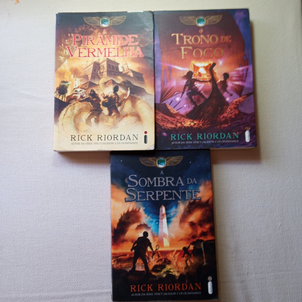 Coleção completa As Crônicas dos Kane - Rick Riordan | Shopee Brasil