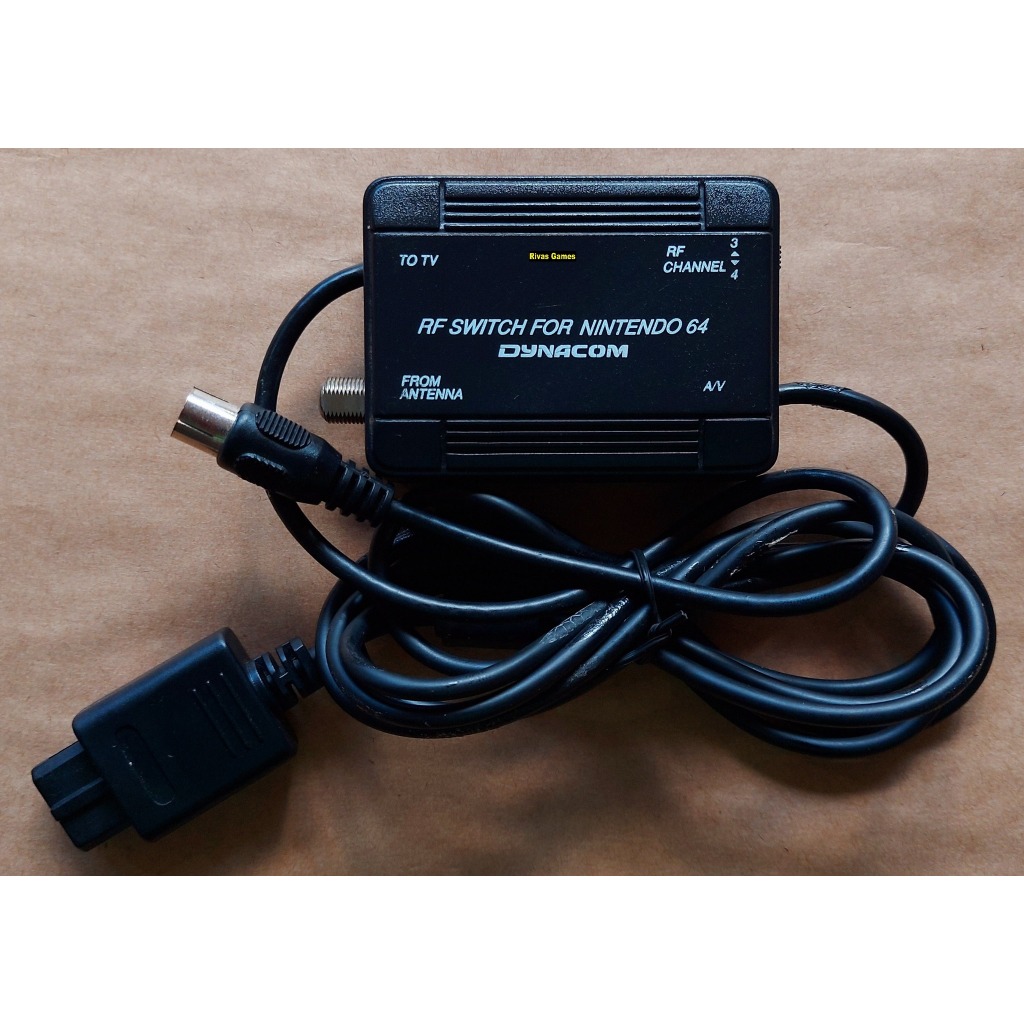 Adaptador RF Original Dynacom para Super Nintendo, Snes, Super Famicom ...