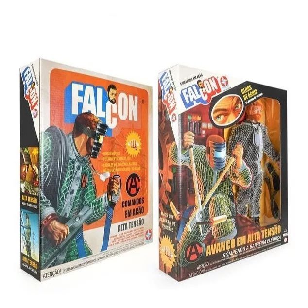 Boneco Falcon Estrela Alta Tensão Olhos De Aguia Ed Limitada | Shopee ...