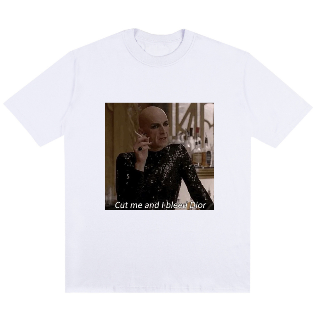 Camiseta I bleed Dior - American Horror Story | Shopee Brasil
