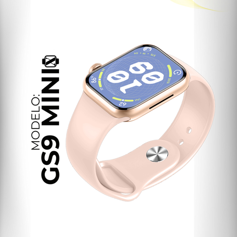 Smartwatch GS9 MINI 1.77 Polegadas 41MM Relógio Inteligente Masculino E ...