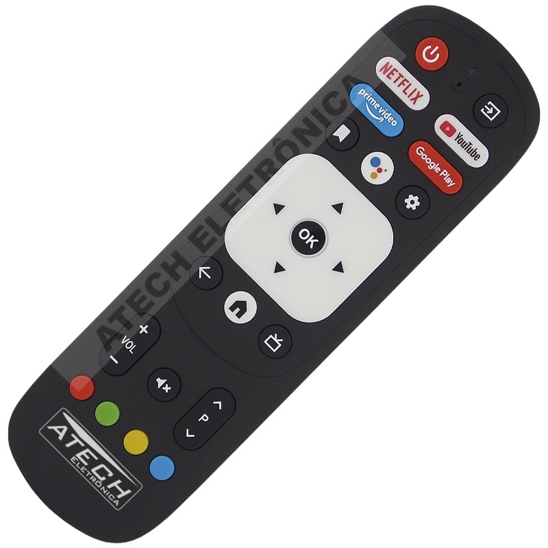Controle Remoto TV Mtek MK32FSAH / MK43FSAF / MK58FSAU (Smart TV ...