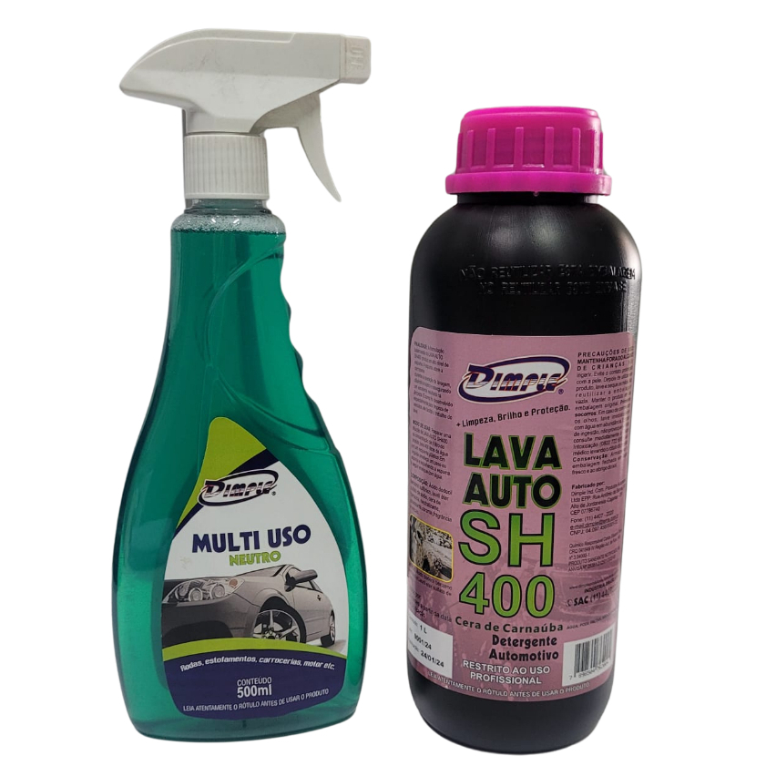Kit Dimple Multi uso + Lava auto ultra concentrado | Shopee Brasil