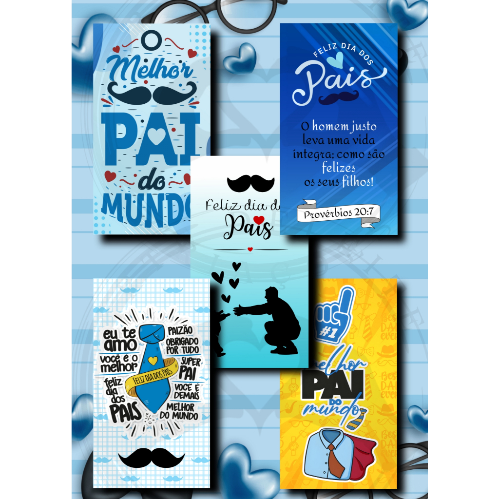 Cartões Agradecimento - Feliz Dia Dos Pais - Mensagens Motivacionais ...