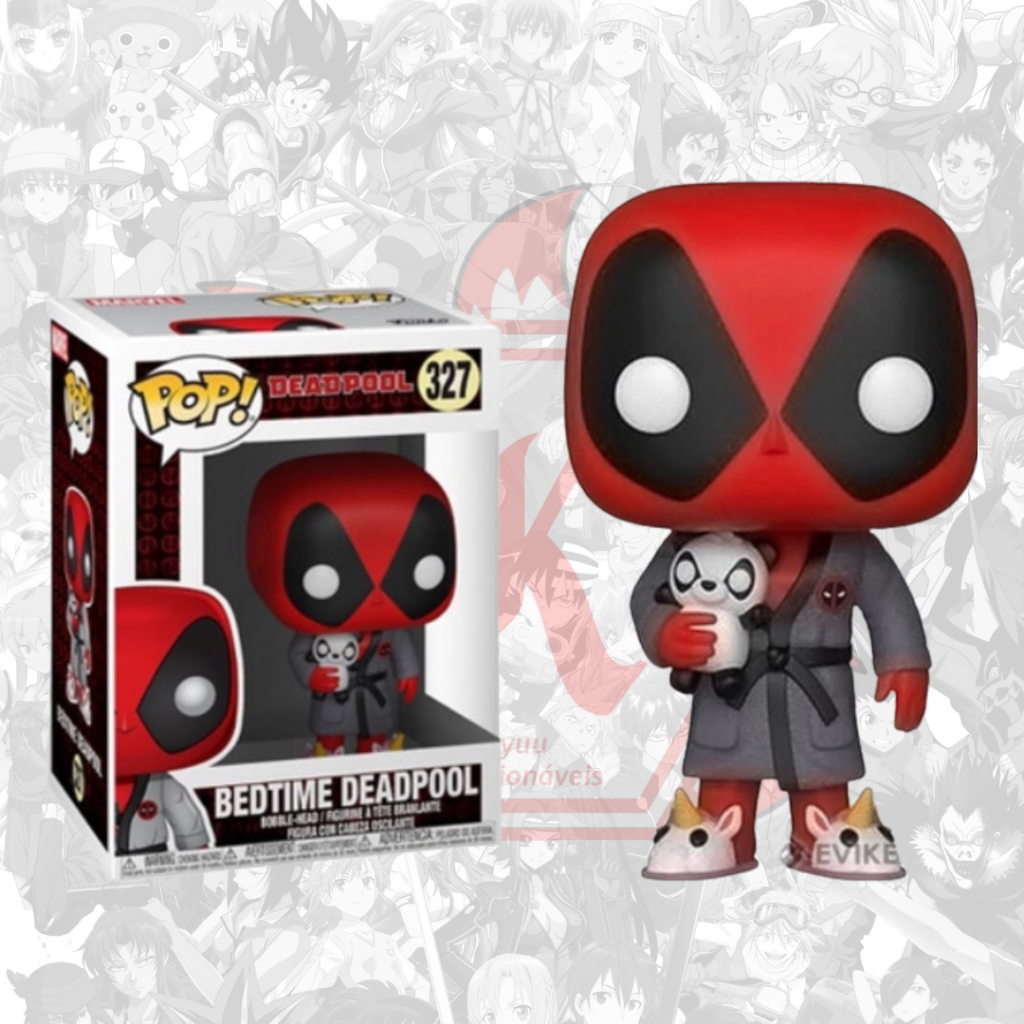 FUNKO POP MARVEL DEADPOOL - DEADPOOL PARODY DEADPOOL ROBE 327 | Shopee ...
