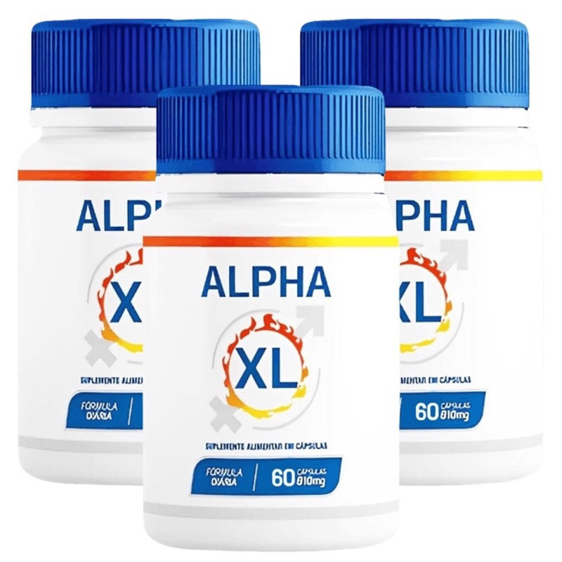 kit 3 Alpha Xl - 180 cápsula - original | Shopee Brasil