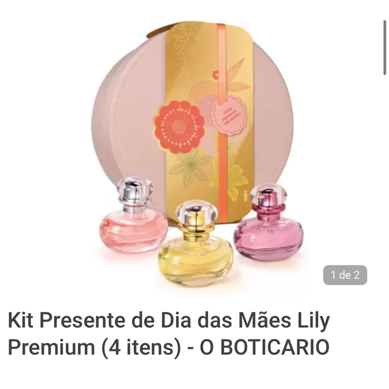 KIT PRESENTE PERFEITO LILLY (ÚLTIMA UNIDADE) | Shopee Brasil