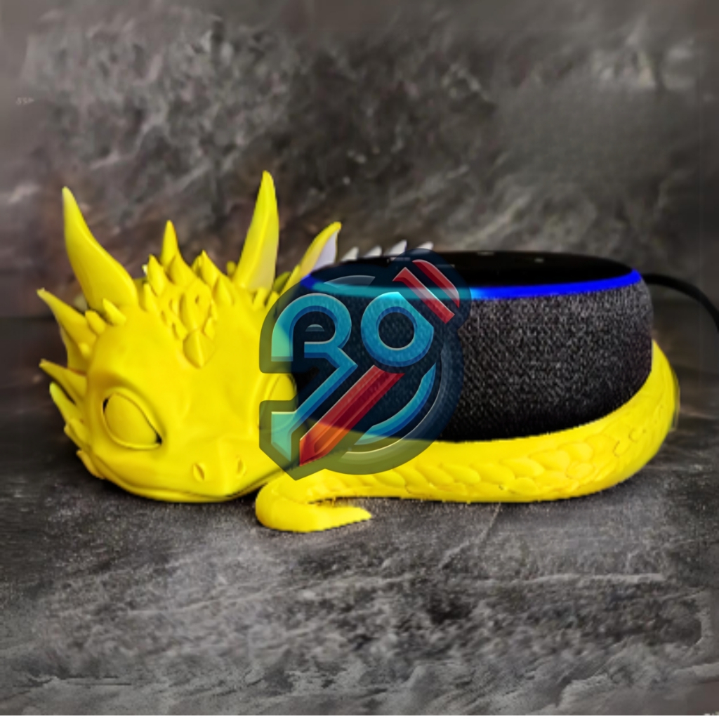 Suporte Dragão Alexa Echo Dot 3ª geração - Suporte para Echo Dot 3 ...