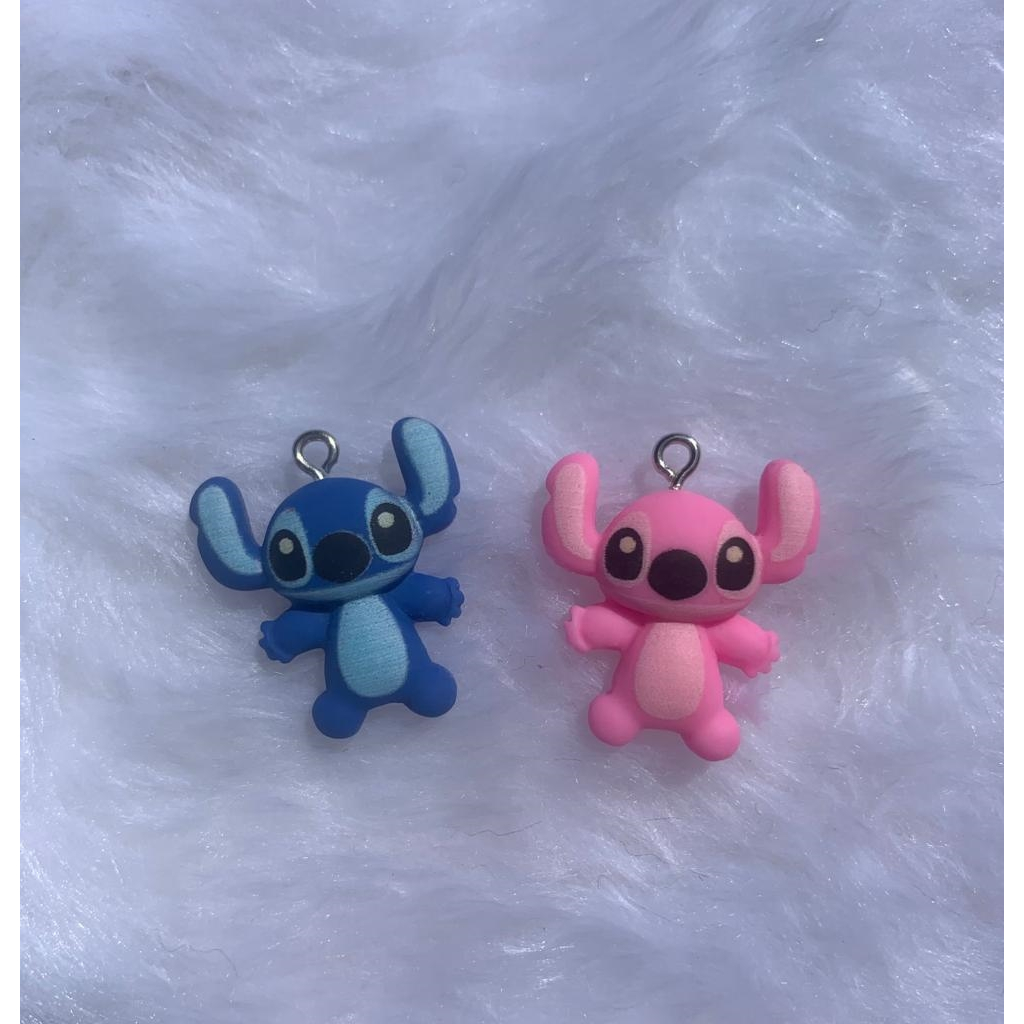 Pingente lilo stitch resina para bijuterias artesanatos | Shopee Brasil