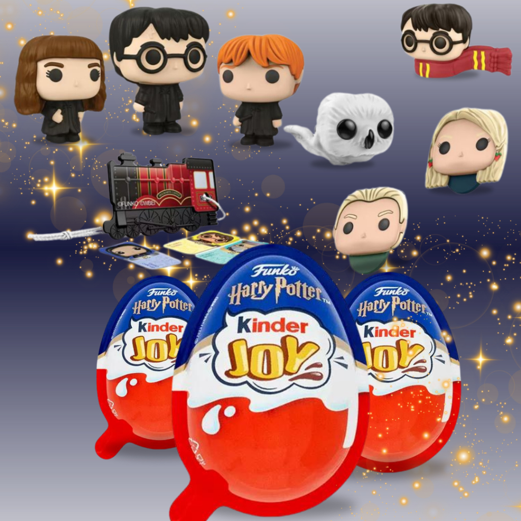 3 Kinder Joy Harry Potter Ferrero Funko Pop 20gr | Shopee Brasil