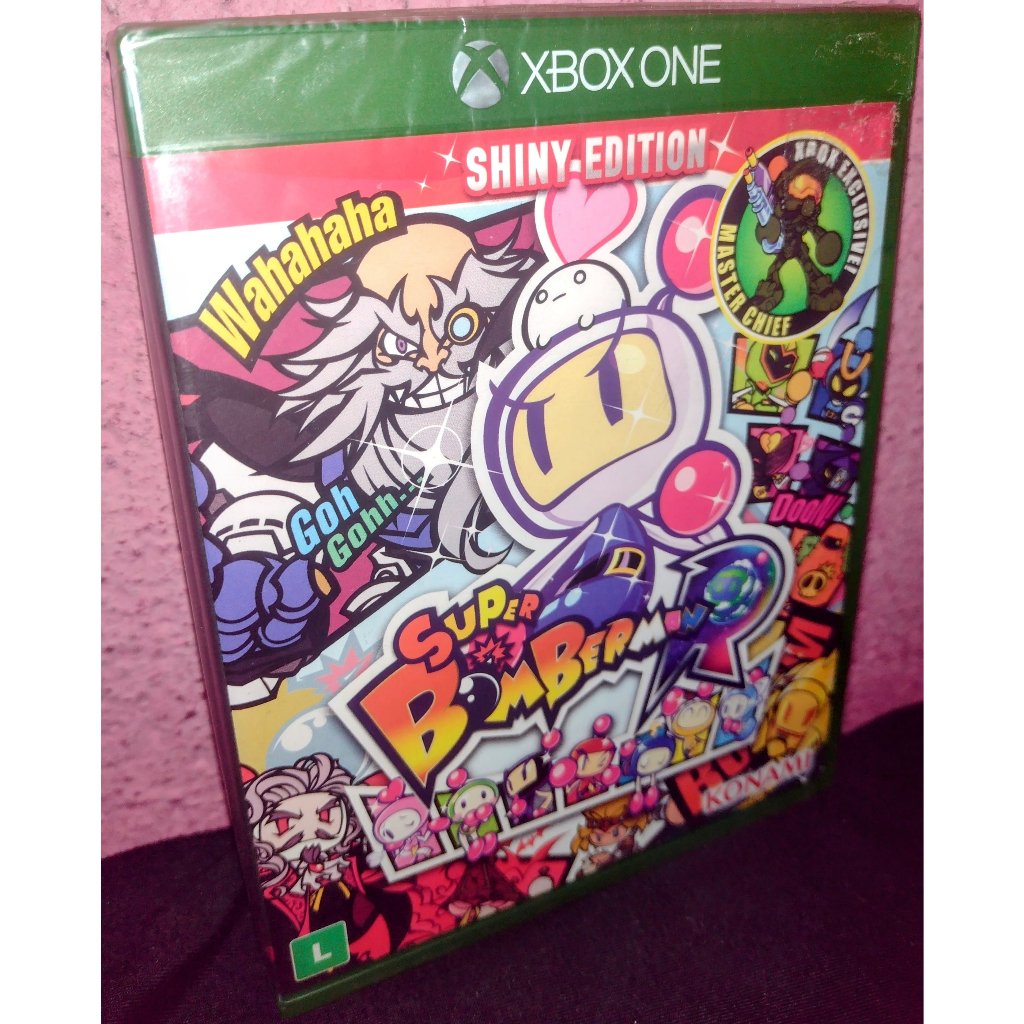 Super Bomberman R Shiny Edition Xbox One mídia física Novo Lacrado ...