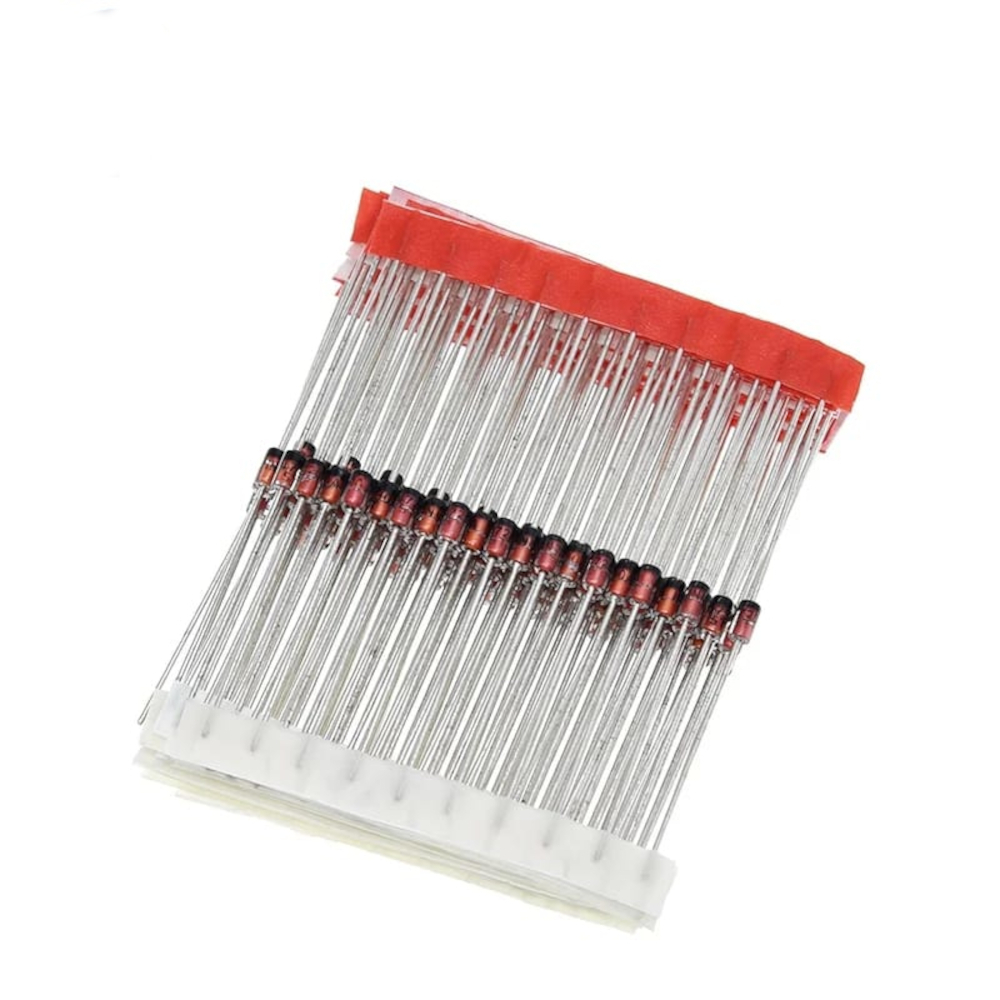 Diodo Zener 1w 14 Valores 140 Peças 10 Peças Cada | Shopee Brasil