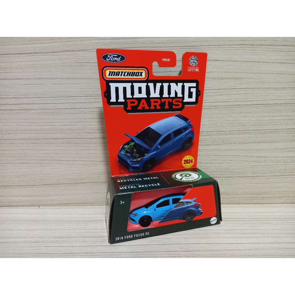 matchbox moving parts 2018 ford focus rs original | Shopee Brasil