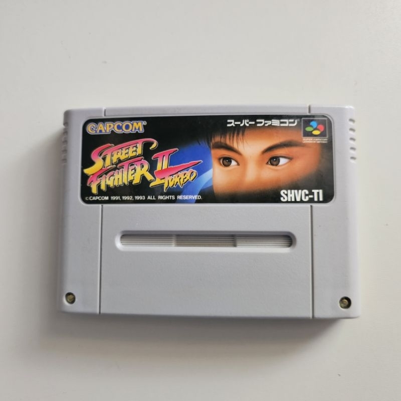 Street Fighter 2 Turbo original super Nintendo | Shopee Brasil