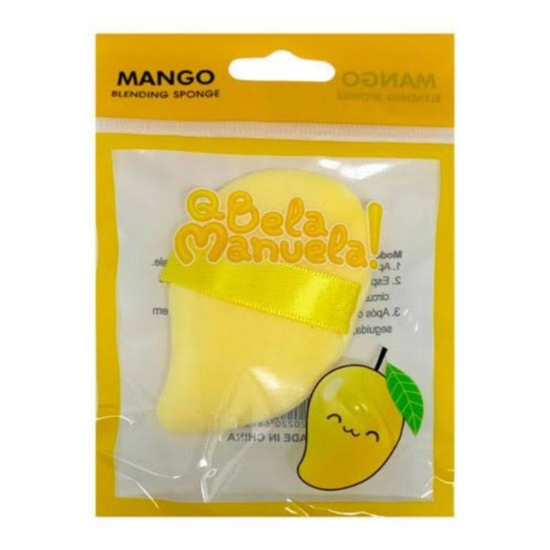 Esponja para Pó Mango Qbela Manuela! | Shopee Brasil
