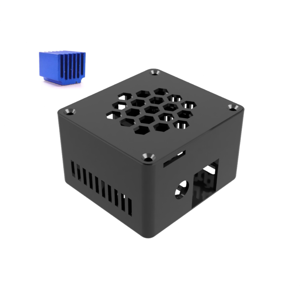 Case Orange Pi Zero 3 para uso com placa de Expansão acompanha ...