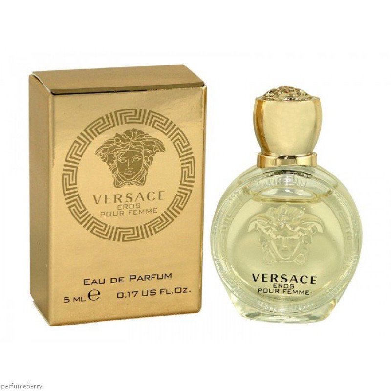 MINIATURA VERSACE EROS FEMININO EAU EDP 5ml | Shopee Brasil