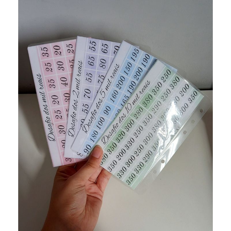 desafios dos mil, 2 mil, 5 mil e 10 mil - escolha o seu | Shopee Brasil