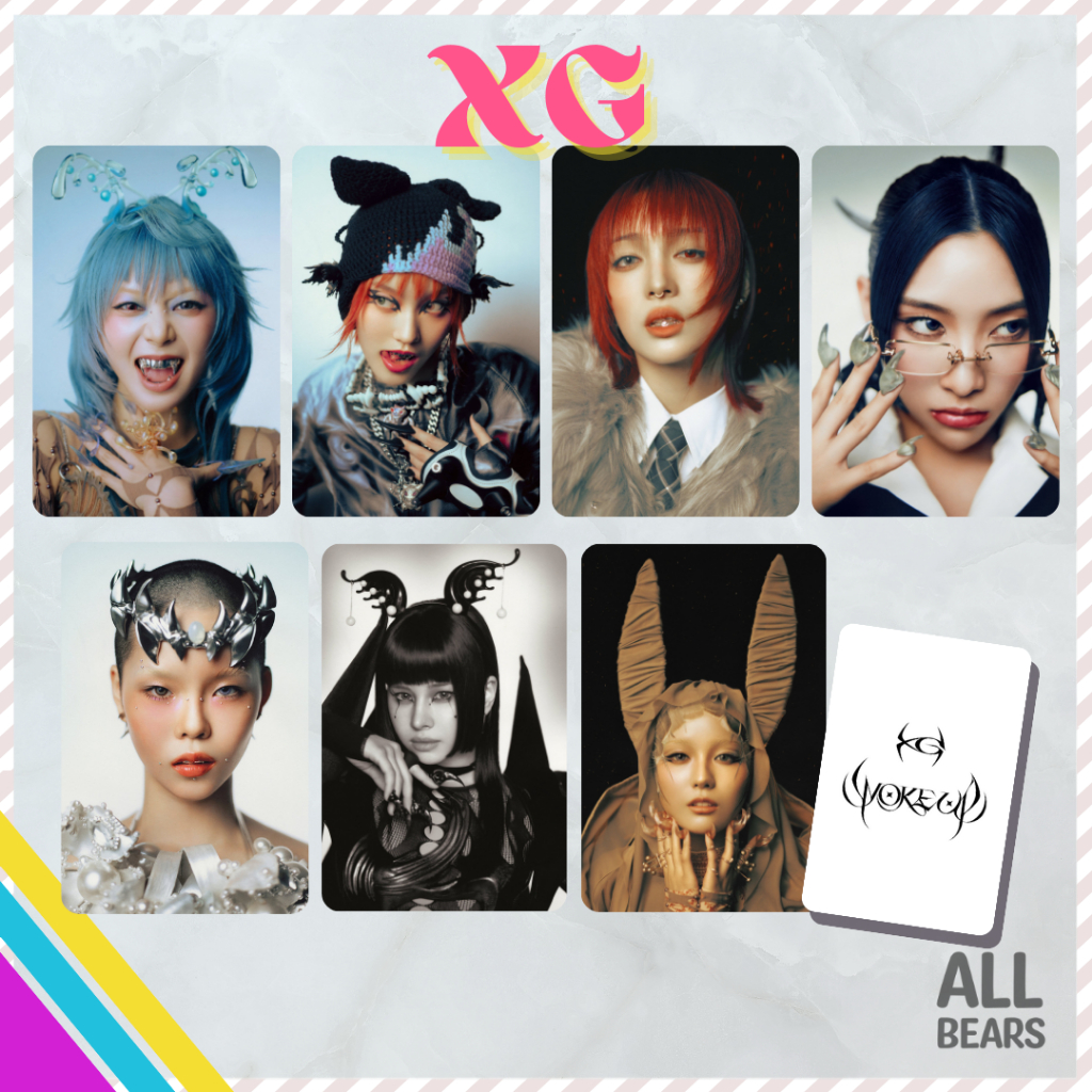 XG Woke up - KIT #2 | fanmade | cards Personalizados | Photocards KPOP ...