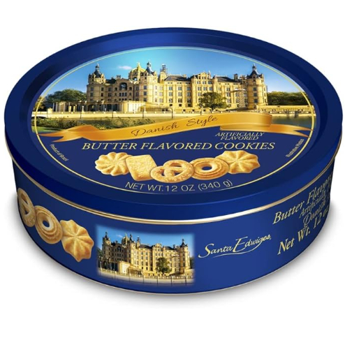 Cookies Biscoitos deliciosos Santa Edwiges Danish Style 340g | Shopee ...