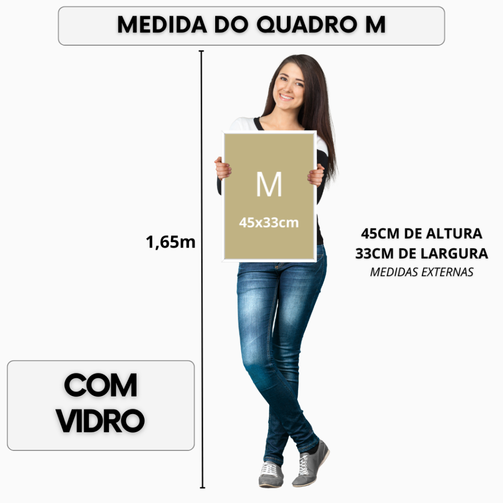Quadro Personalizado sua foto aqui - com sua foto ou arte aqui - com ...