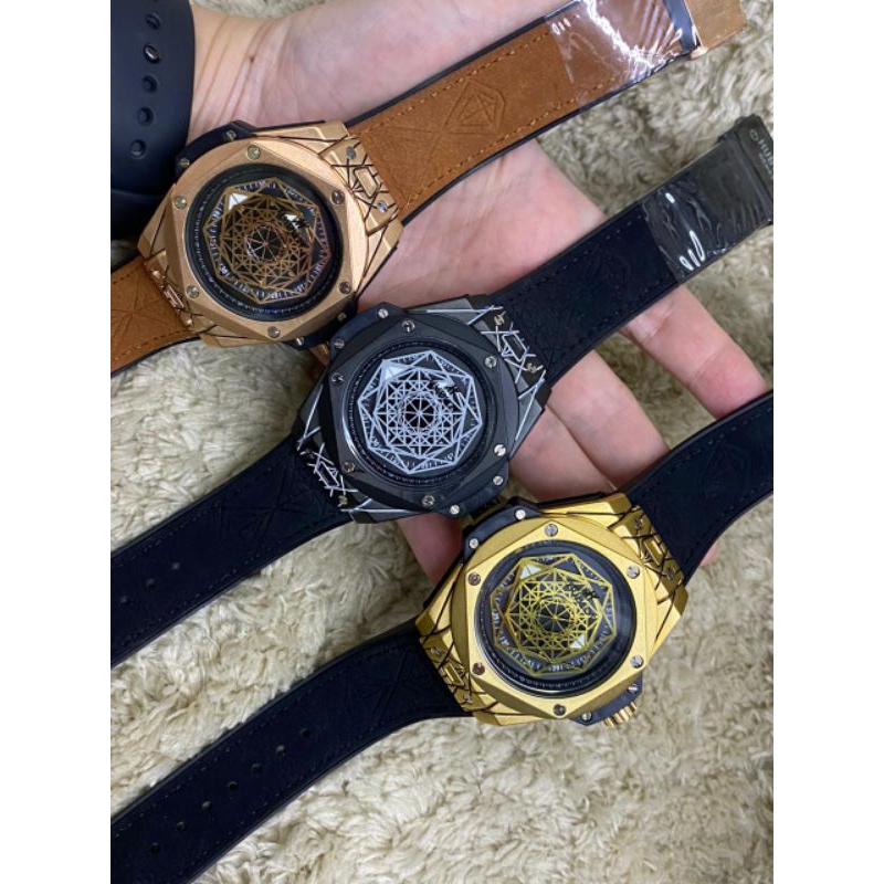 HUBLOT 1° LINHA SÉRIE OURO | Shopee Brasil
