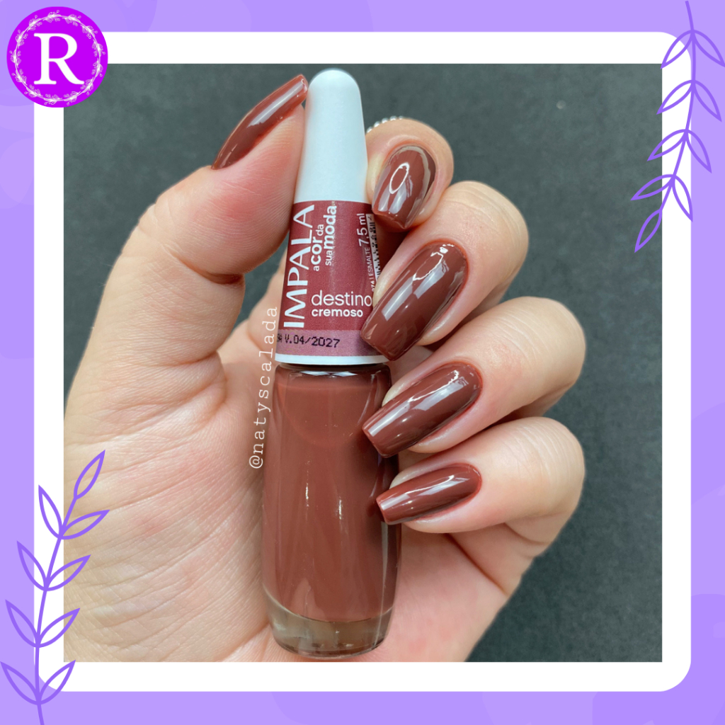 Esmalte Impala Destinos Coleção A Cor Da Sua Moda Cremoso 7,5ml ...