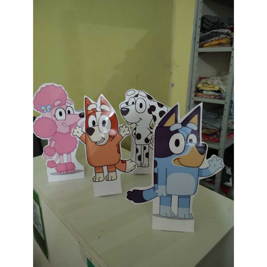 4 display de mesa bluey | Shopee Brasil