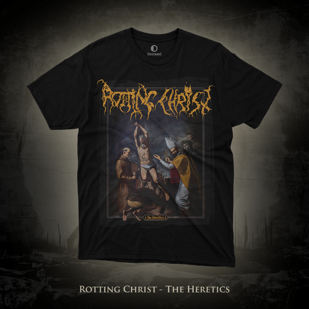 Camiseta: Rotting Christ - The Heretics - Greek Black Metal - 100% ...
