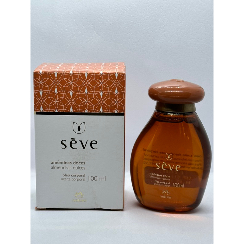 natura seve óleo para o corpo 100ml amêndoas doces, amêndoas e canela ...