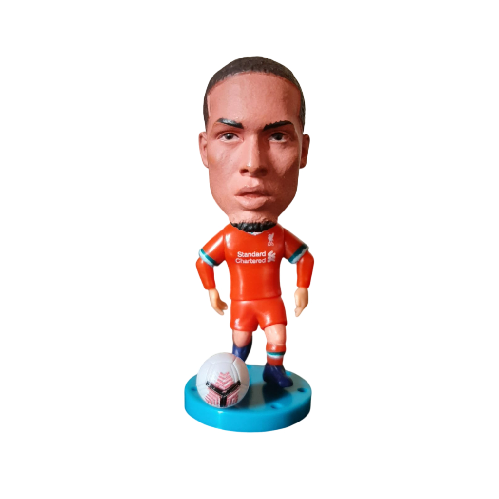 Mini Craque do Virgil Van Dijk Liverpool Soccerwe Boneco Miniatura ...