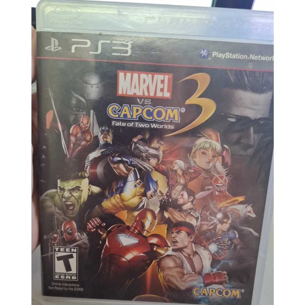 Marvel vs Capcom 3 Ps3 Mídia Física | Shopee Brasil