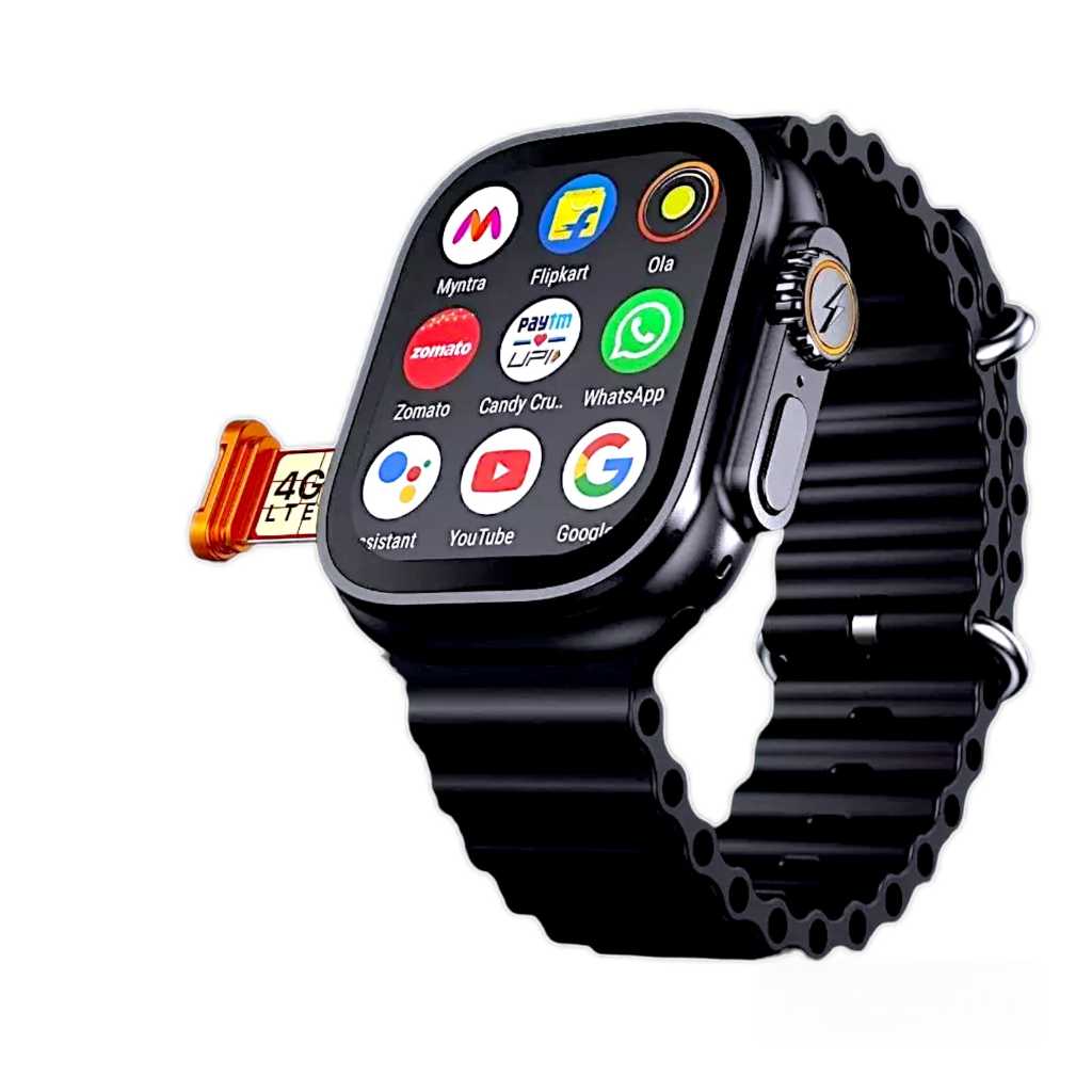 Relógio inteligente Smartwatch Celular De Pulso com entrada para Chip ...