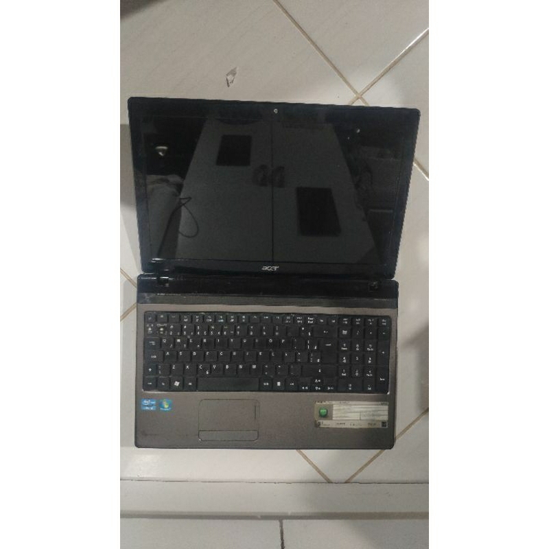 notebook Acer 5750 i3 4gb ram defeito mal contato entrada fonte leia, mouse pad ruim, LEIA ...
