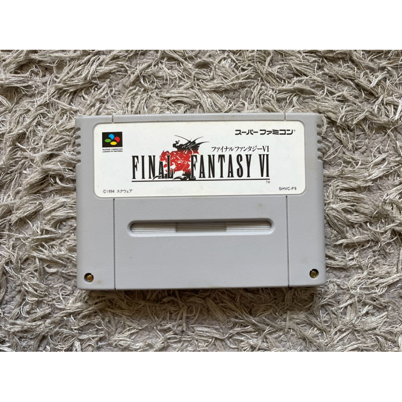 FINAL FANTASY VI - SUPER FAMICOM - SUPER NINTENDO - JOGO ORIGINAL ...