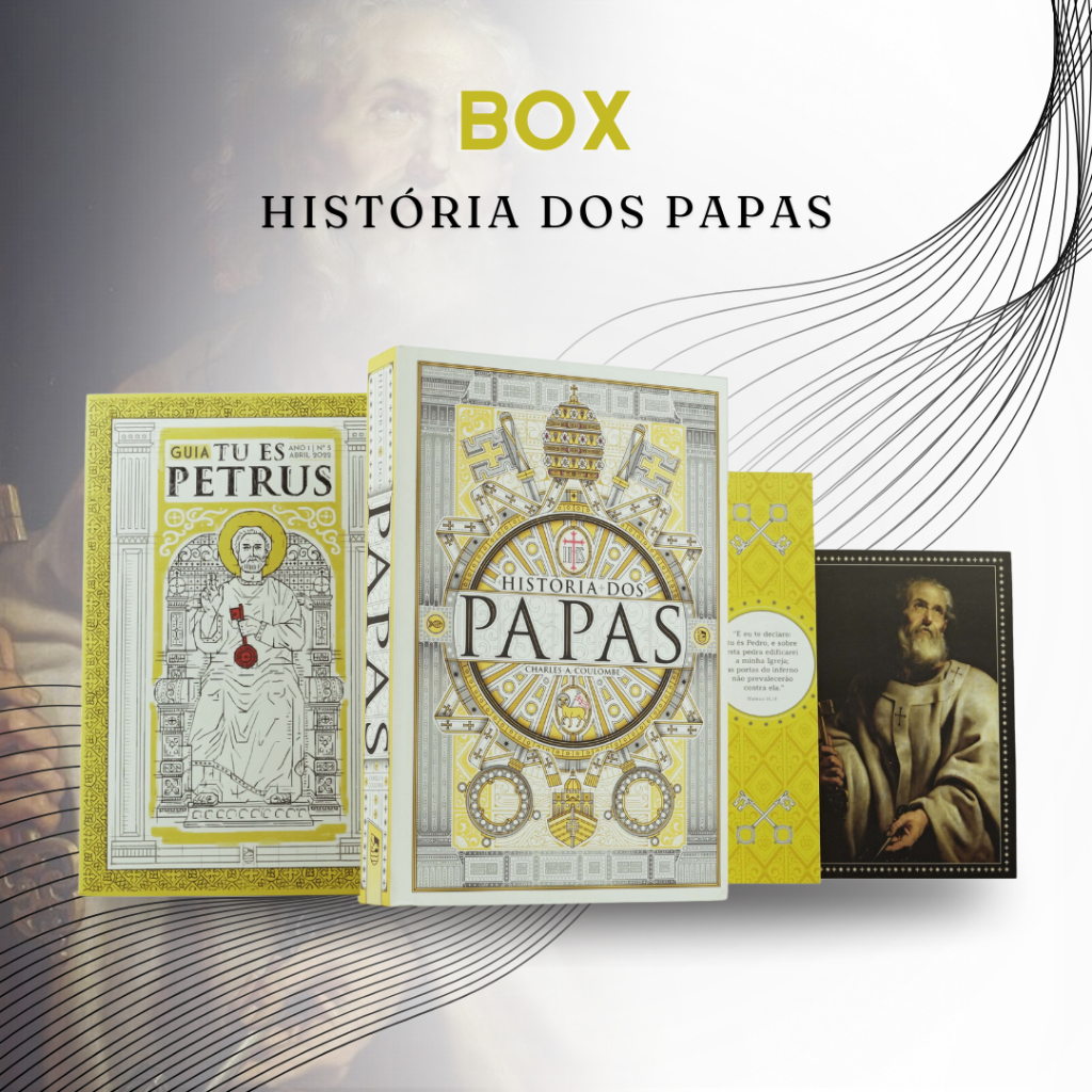 Livro História dos Papas - BOX MBC | Shopee Brasil