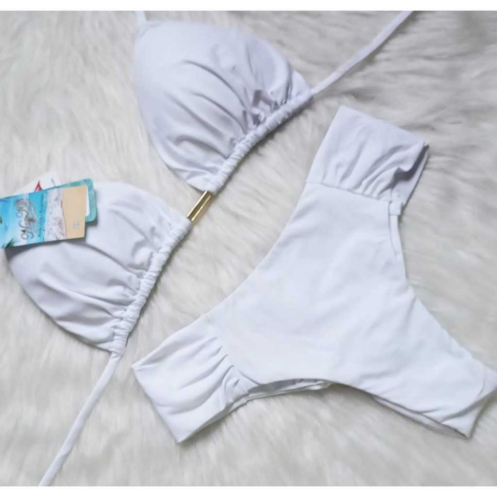 Biquini Cortininha Com Calcinha Borboleta Empina Bumbum Shopee Brasil