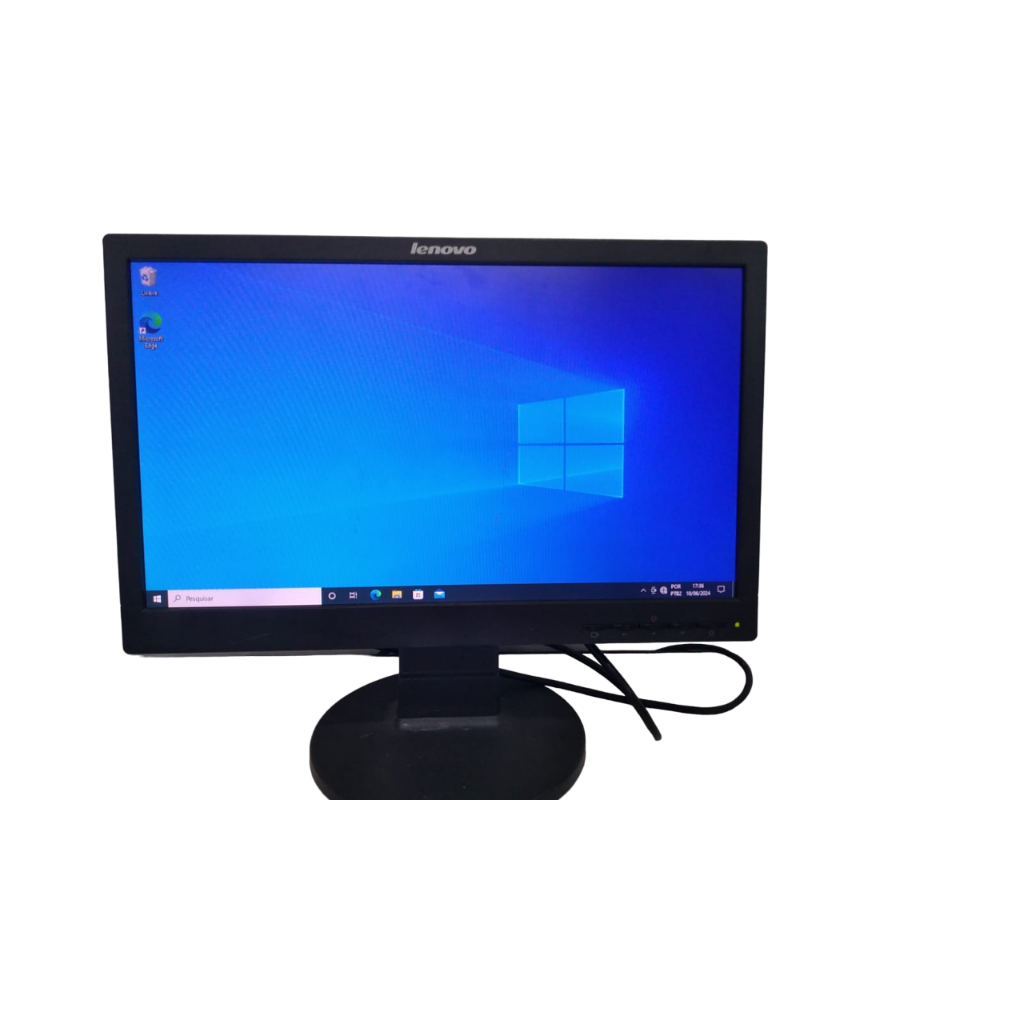 Monitor Usado 19 Polegadas Lenovo Widescreen Ls1922wa Com Risco | Shopee Brasil
