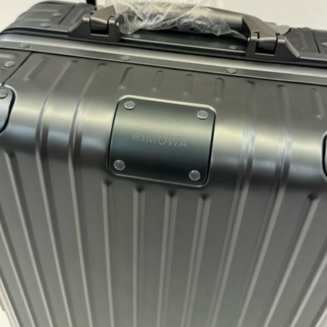 Mala Rimowa ALUMÍNIO bordo | Shopee Brasil