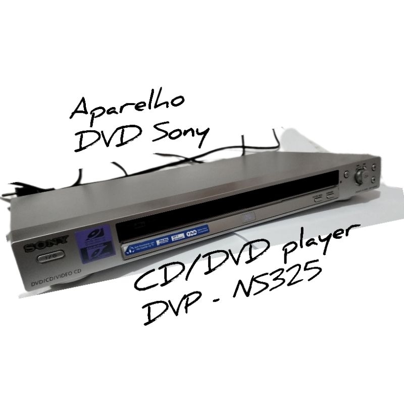 Aparelho de DVD Sony CD/DVD Player DVP-NS325 Com Controle remoto ...