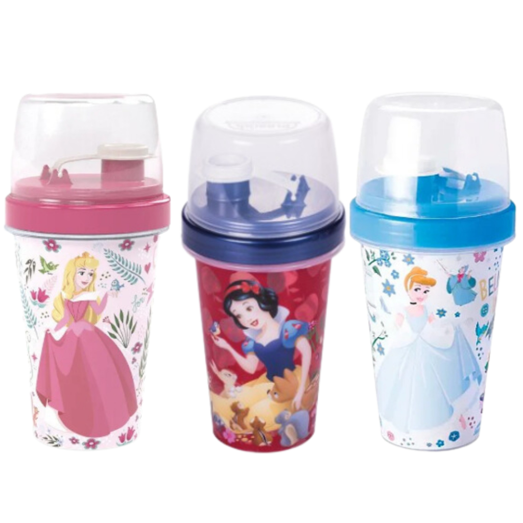 Mini Shakeira Princesas Da Disney C/ Capacidade 320ml- Plasútil ...